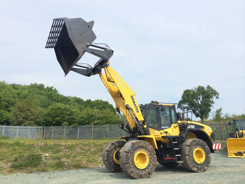 Komatsu WA380 Waste Spec Wheeled Loading Shovel | Ridgway Rentals Ltd