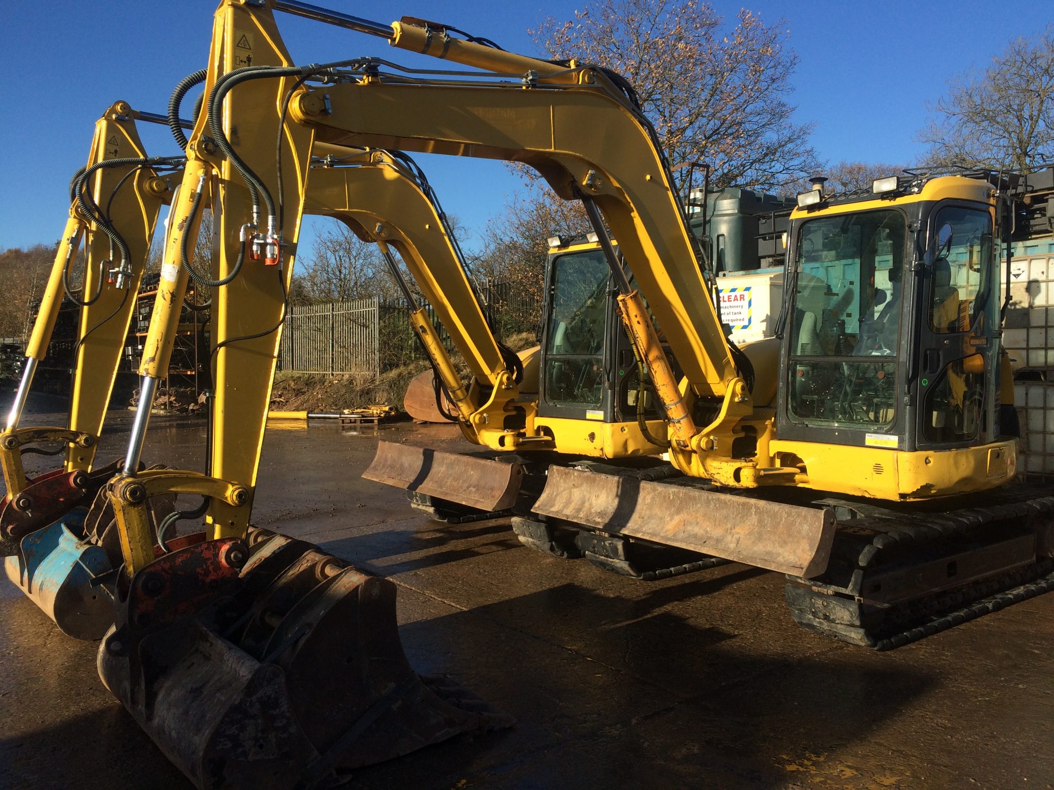 Komatsu PC80 sold to Canaries | Ridgway Used Plant Sales in Canaries