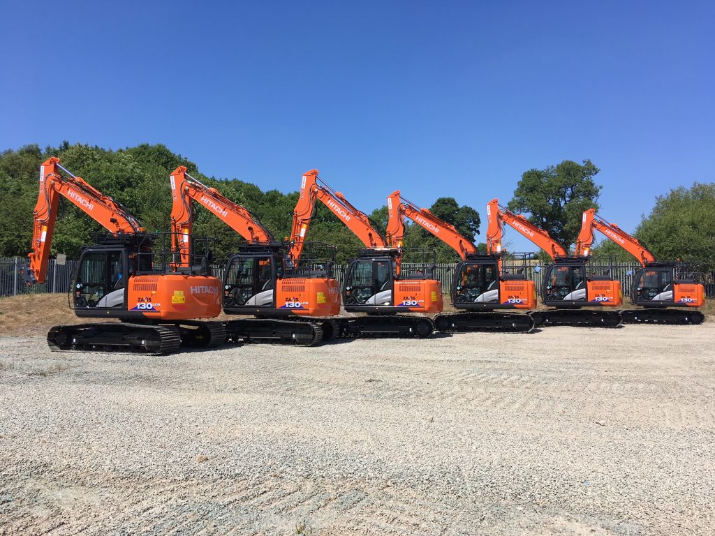 13 Ton Hitachi Excavators Arrive At Ridgway Rentals Nationwide Plant Hire