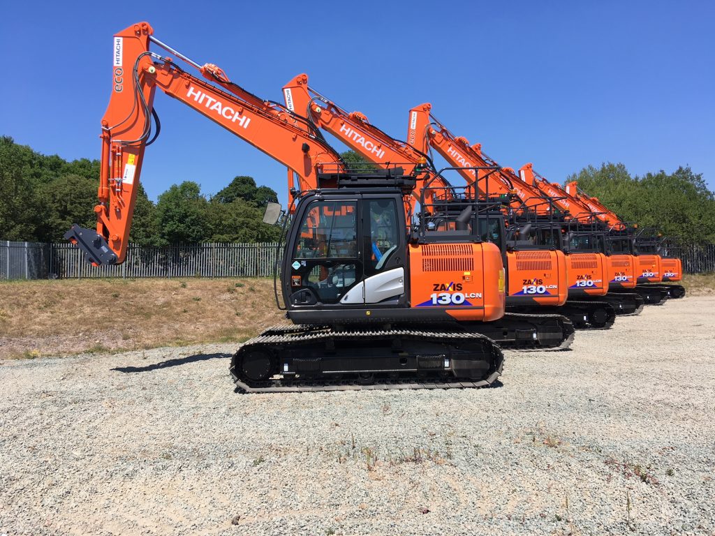 13 Ton Hitachi Excavators Arrive At Ridgway Rentals Nationwide Plant Hire