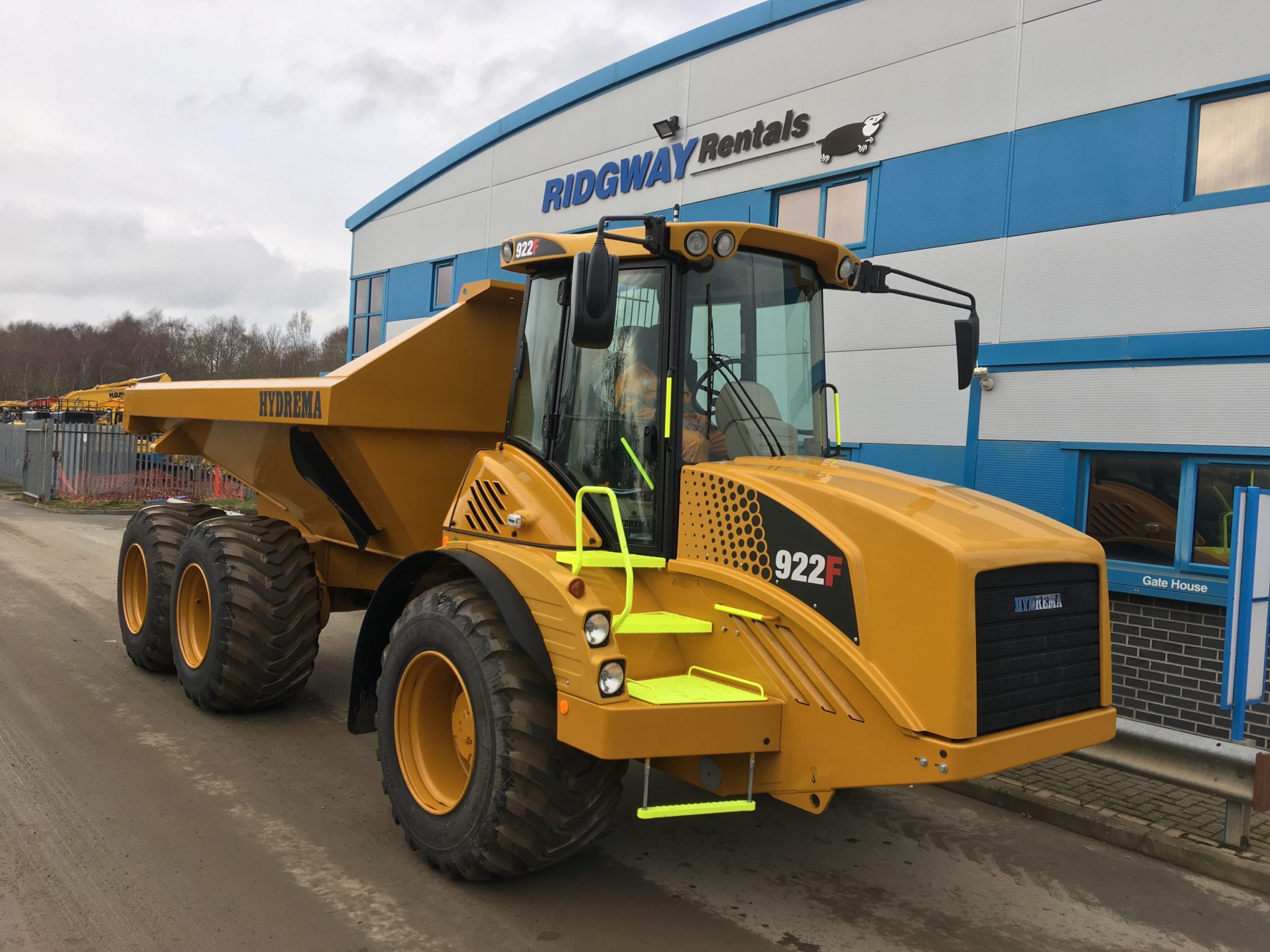 922F Hydrema Hire 20 Tonne Dump Truck Hire