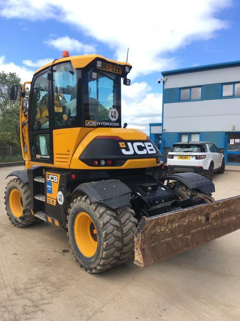 JCB 110W Hydradig For Sale | 10 Ton Wheeled Excavator For Sale