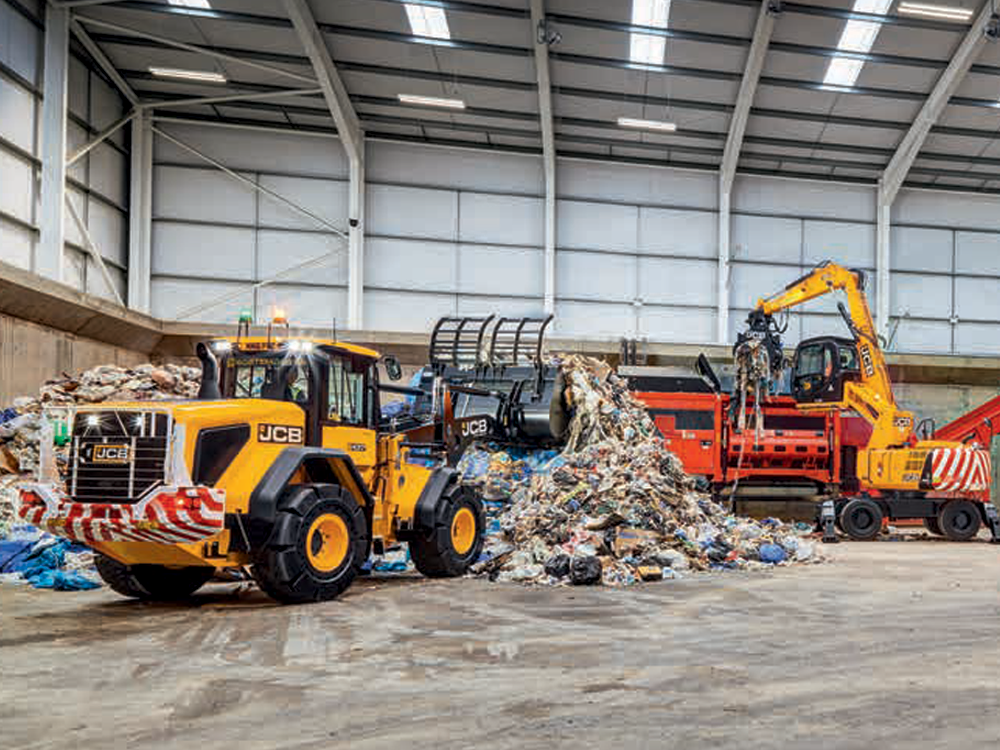 Waste & Recycle Contract Hire - Loading Shovels, Material Handlers