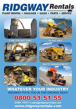 Ridgway Rentals Nationwide Plant Hire & Used Plant Sales