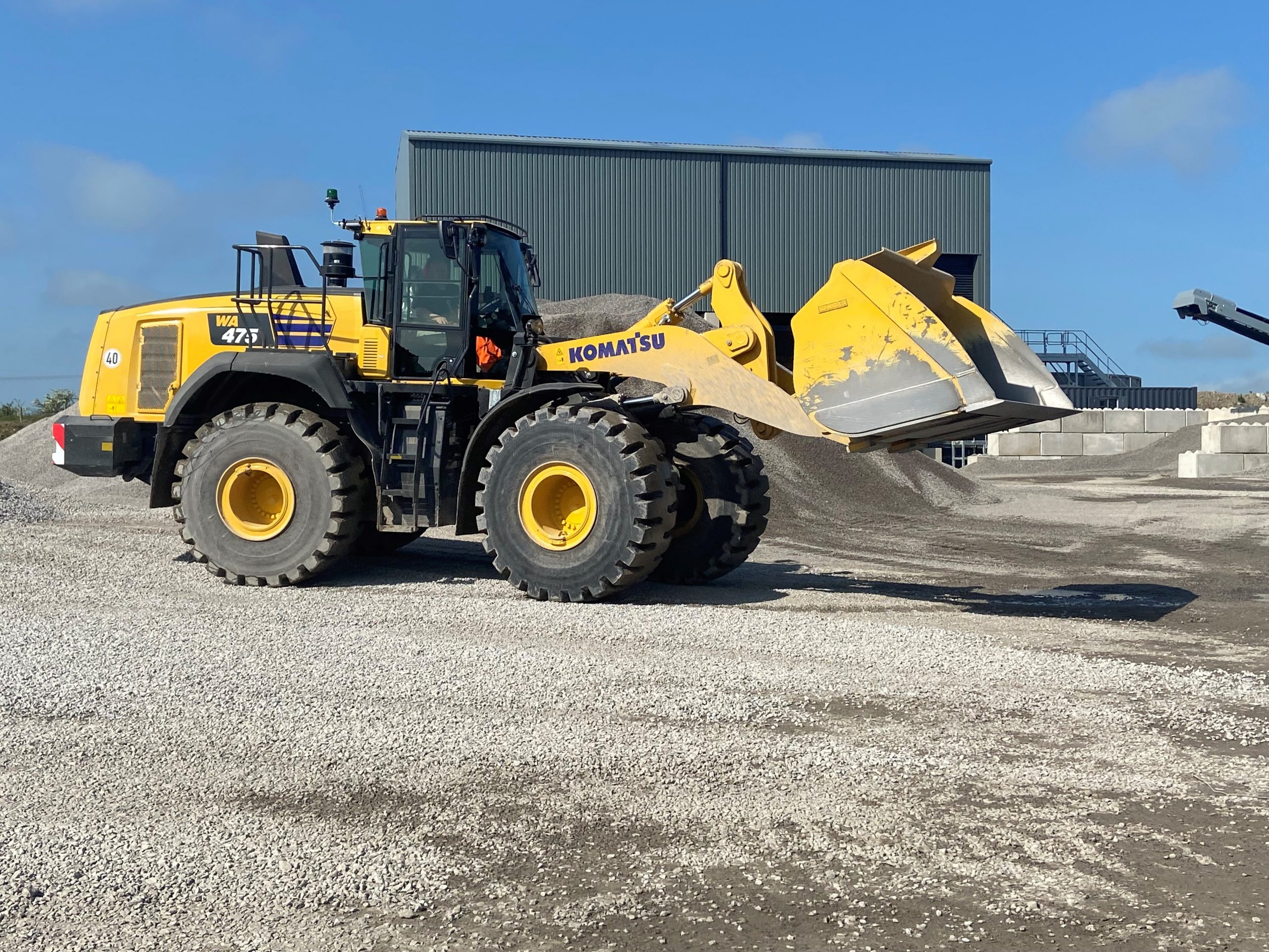 Komatsu WA475 Loading Shovel Hire | Ridgway Rentals Nationwide Hire