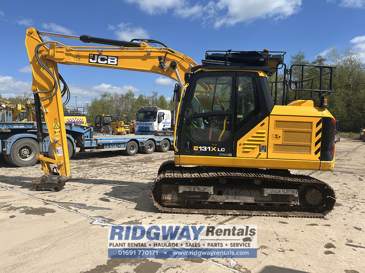 JCB JS131 LC 13 Ton Excavator for sale - Ridgway Rentals
