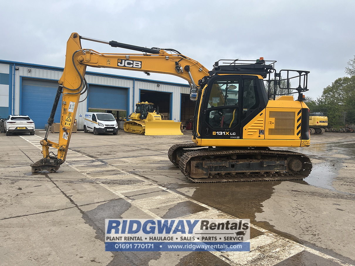 JS131 LC thirteen ton excavator for sale - Ridgway Rentals