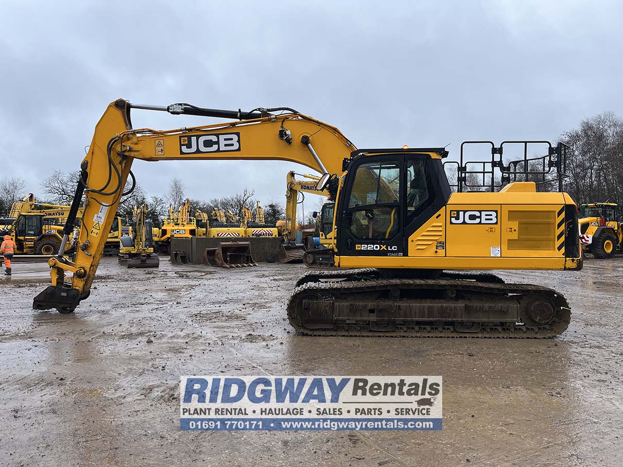 JCB JS 220X for Sale | 20 Ton Excavator from Ridgway Rentals