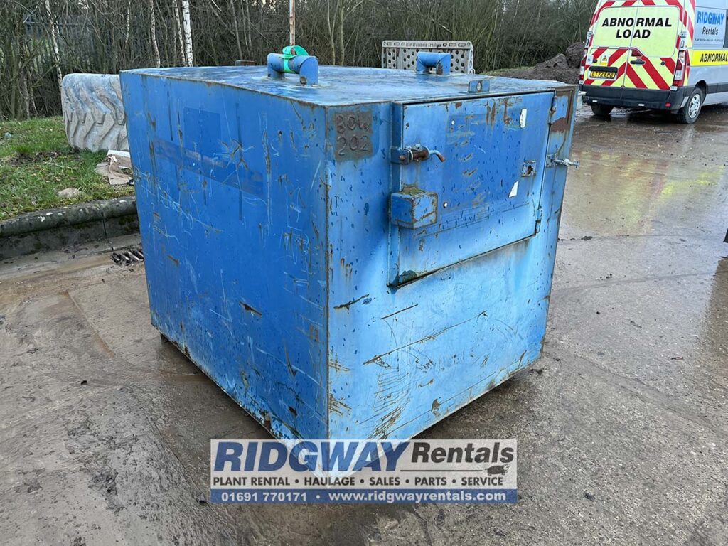 Manual Pump Diesel bowser for sale | 1350ltr | Bunded Bowser